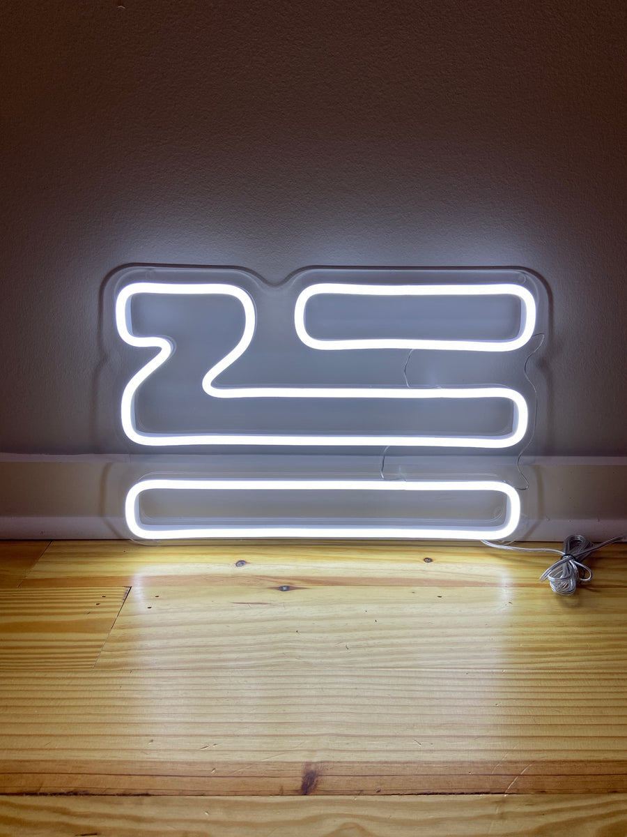 White ZHU LED Neon Sign – LAZR LZRD